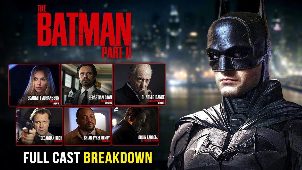 FINALLY!! Matt Reeves Reveals THE BATMAN 2 Cast - Villains, Surprise Characters & More!