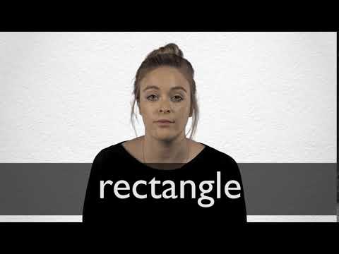 'RECTANGLE' 的 简体中文 Translation | 柯林斯 英语 - 汉语词典