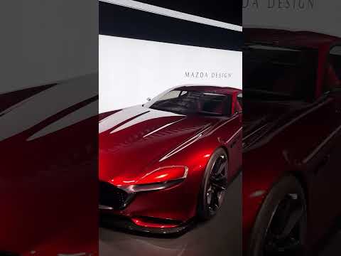Mazda RX-Vision & LM55 Vision Concept cars at Mazda Museum - #Mazda #museum #RXVision #rotary