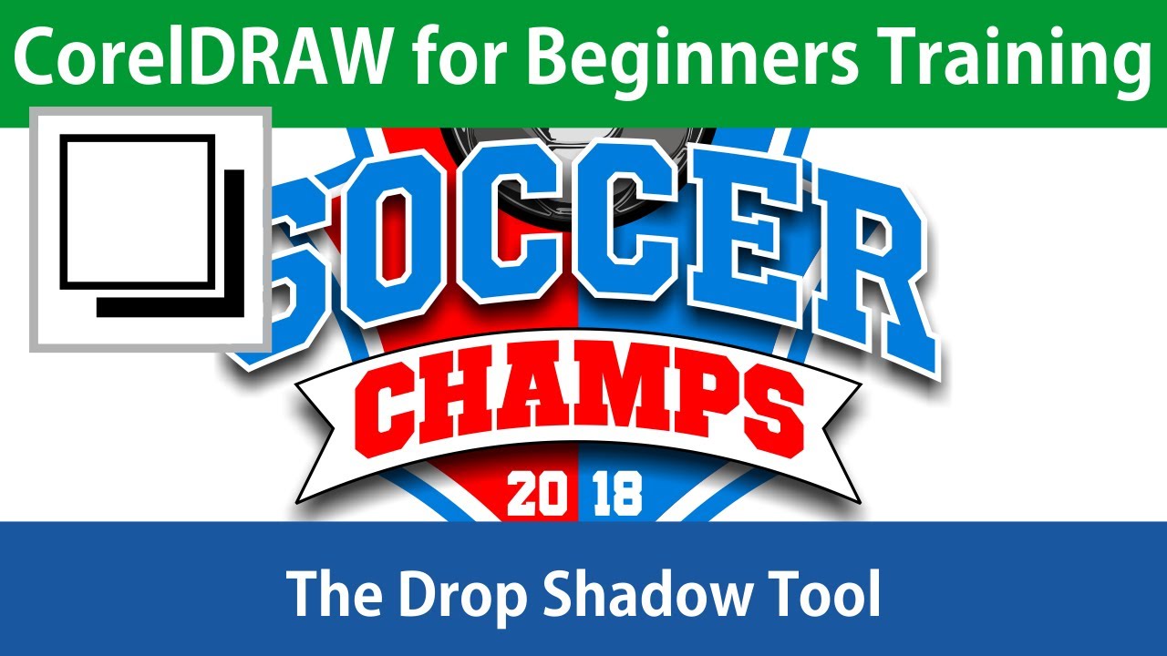CorelDRAW for Beginners the Interactive Drop Shadow Tutorial