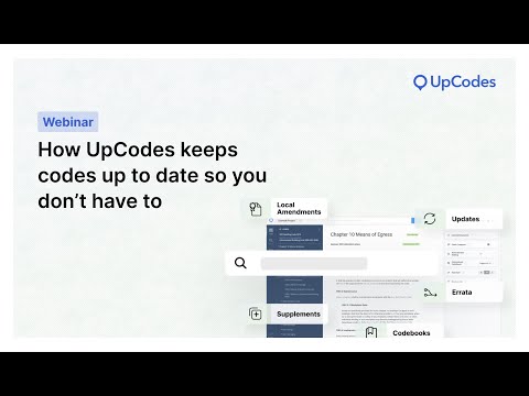 How does UpCodes keep the codes up to date?