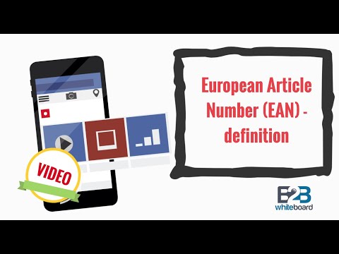 European Article Number (EAN) - definition