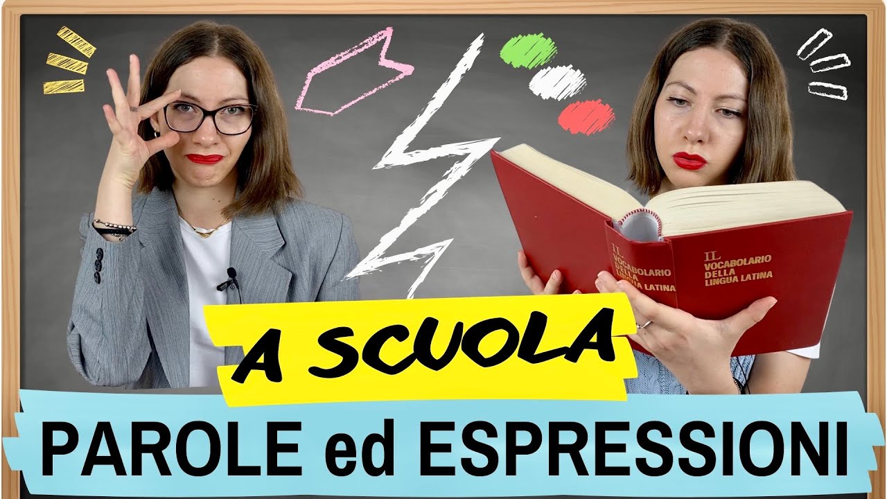 ITALIAN school VOCABULARY: expressions to talk about school – LearnAmo