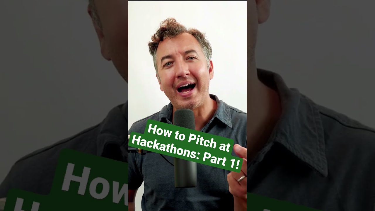 How to Pitch at Hackathons: Best Practices from an Industry-Leading Hackathon Judge. Part 1!