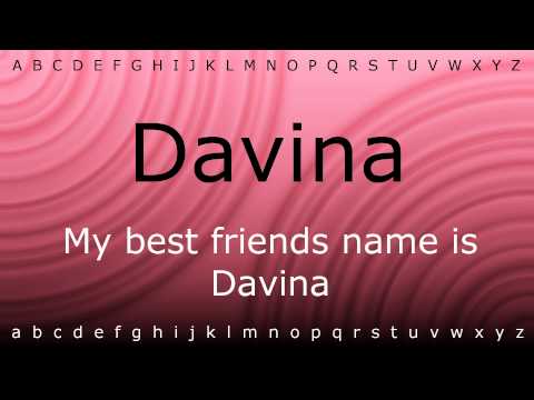 How to say 'Davina' with Zira.mp4