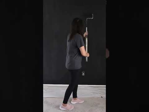 Painting our wall black!