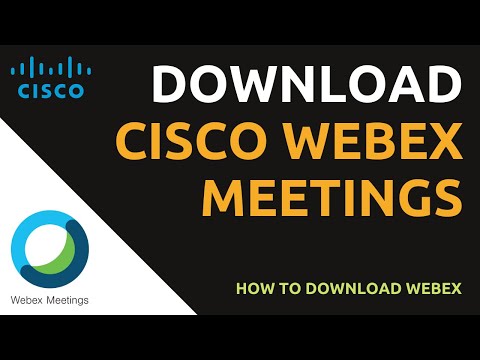 How To Download Cisco Webex Meetings | (2020)