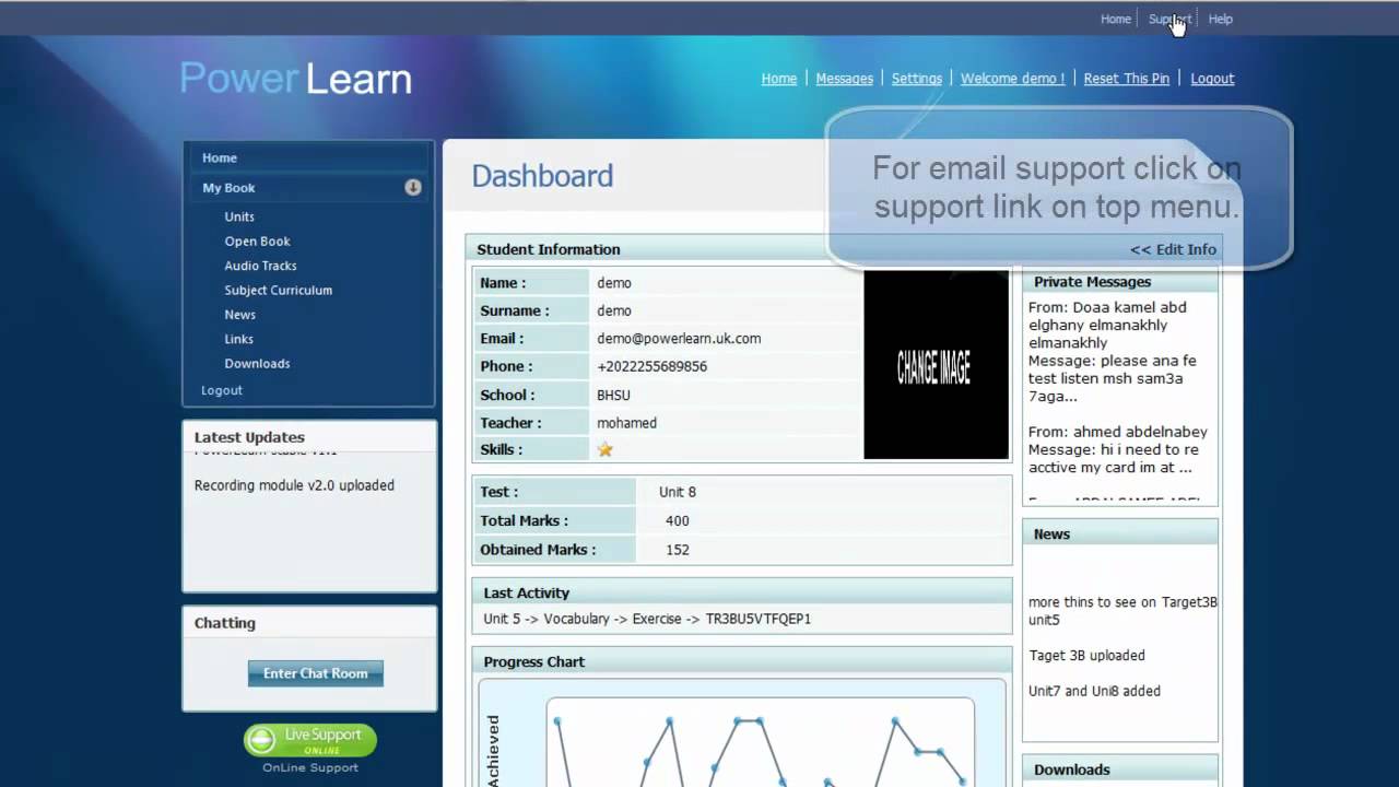 PowerLearn - Support methods