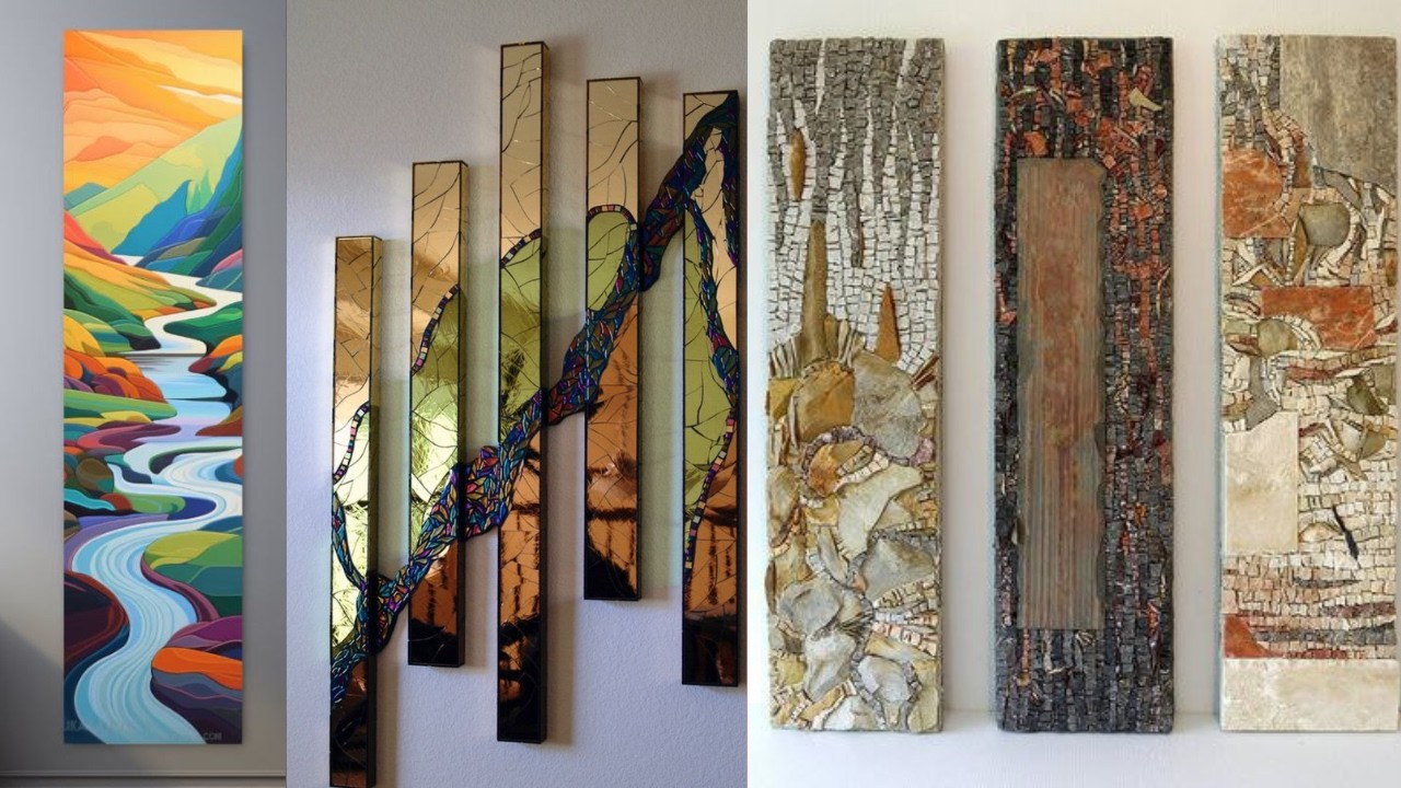 Creative Long Narrow Wall Art Ideas for Modern Homes