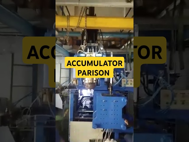 Accumulator Parison Series Blow Moulding Machine - 20 LTR HDPE ...