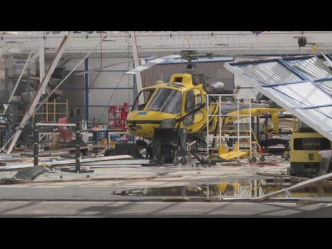 2023: Cleanup efforts underway after storm damage hits Falcon Field