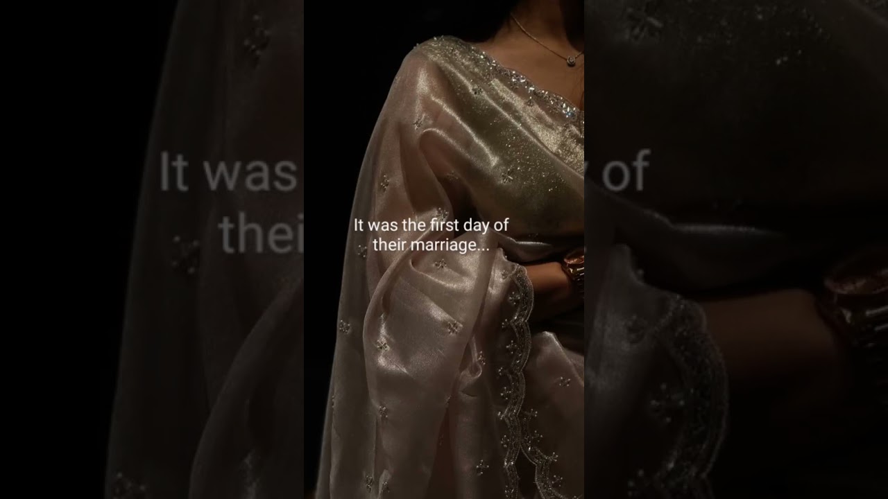 it was their first day of marriage🙈check description #wattpad #booktube @Princess__Writer