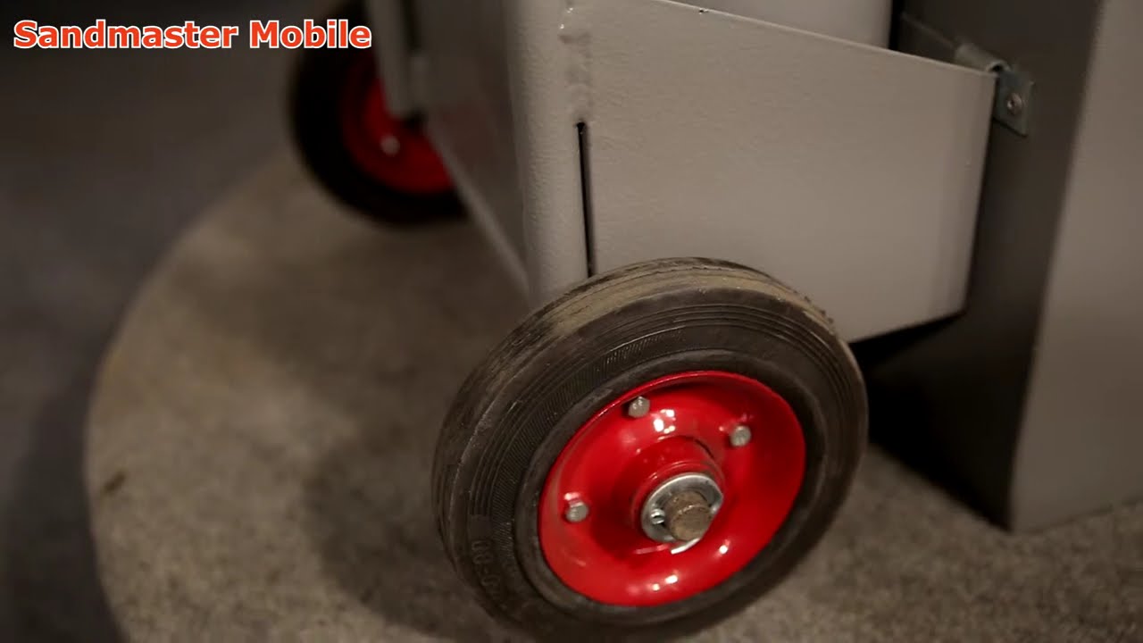 Sandmaster Mobile - outdoor blasting machine