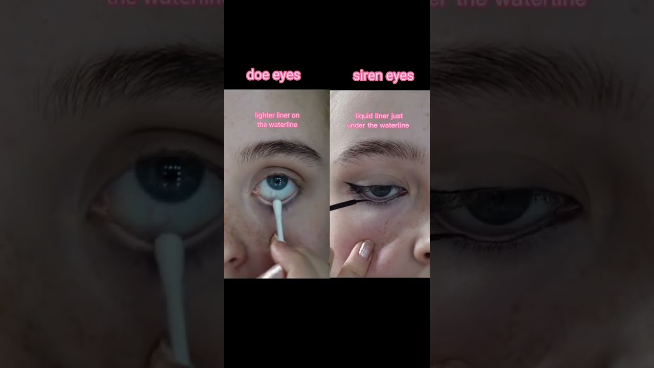 Doe Eyes vs Siren Eyes Tutorial