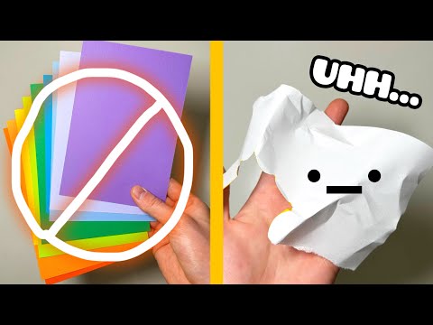 making a BLIND BAG using only 1 PIECE OF PAPER... 📄