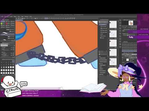 Working on commissioned art!!