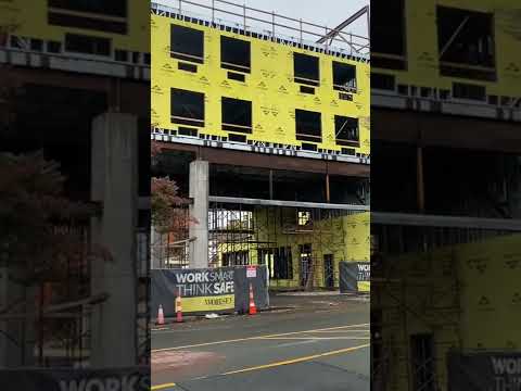 New building going up downtown Bristol CT