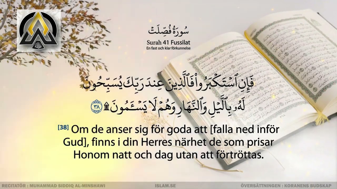 Surah 041 Fussilat En fast och klar förkunnelse koranenpåsvenska ...