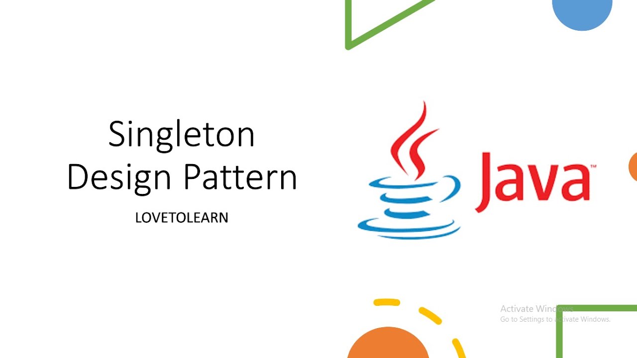 #java #DesignPatterns singleton design pattern in java #Singleton #design #pattern  #lovetolearn