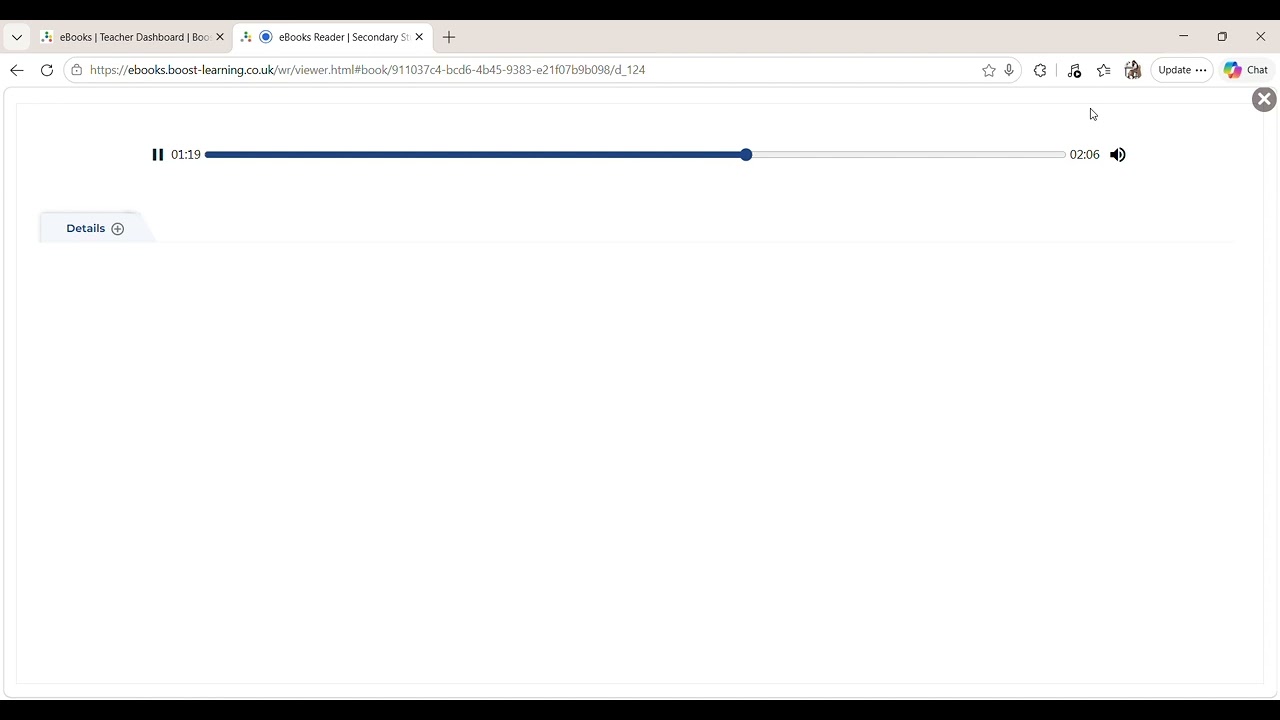 eBooks Reader   Secondary Student Dashboard   Boost Learning   Courses   Resources   Lessons   eBook