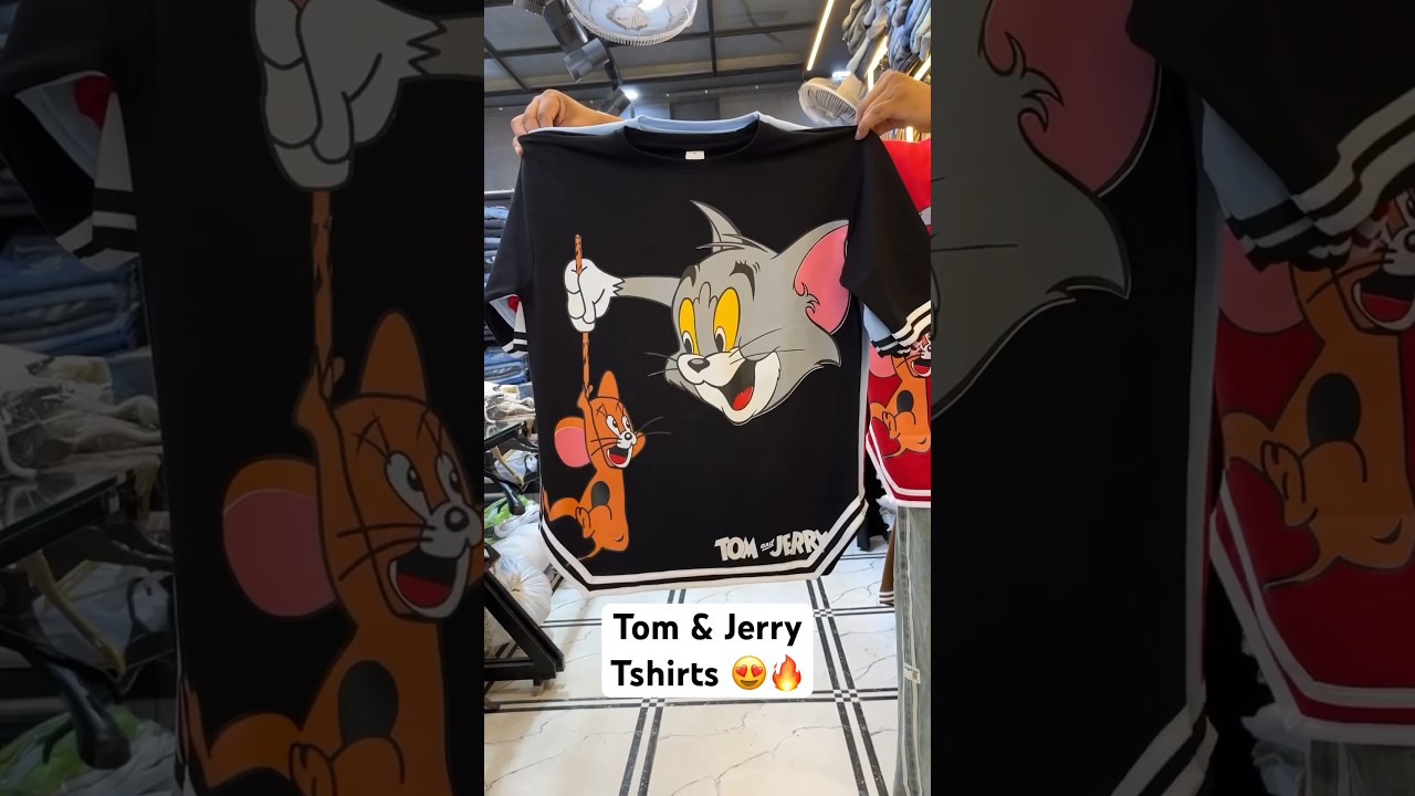 Tom and Jerry T-shirts Tom & Jerry cartoon Tshirts Vintage Tom and Jerry apparel Tom and Jerry tees