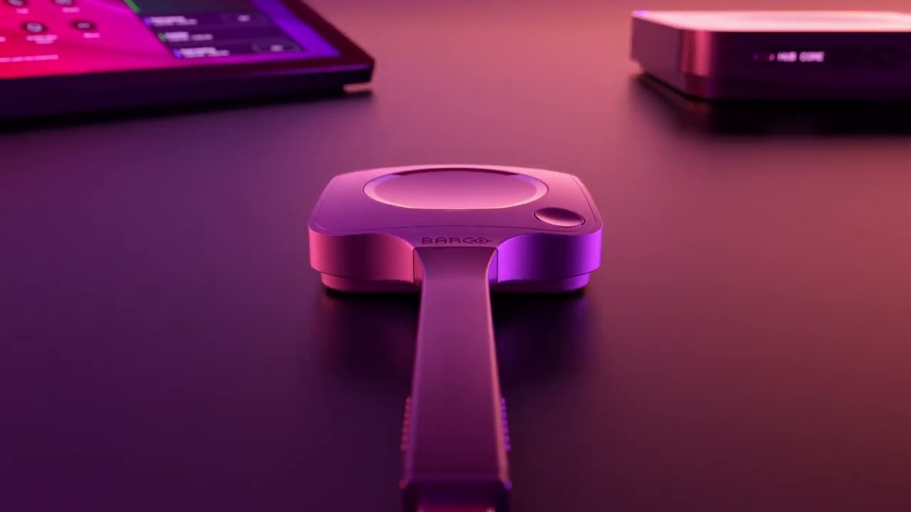 Next-gen ClickShare Button - Video conferencing room systems - Barco