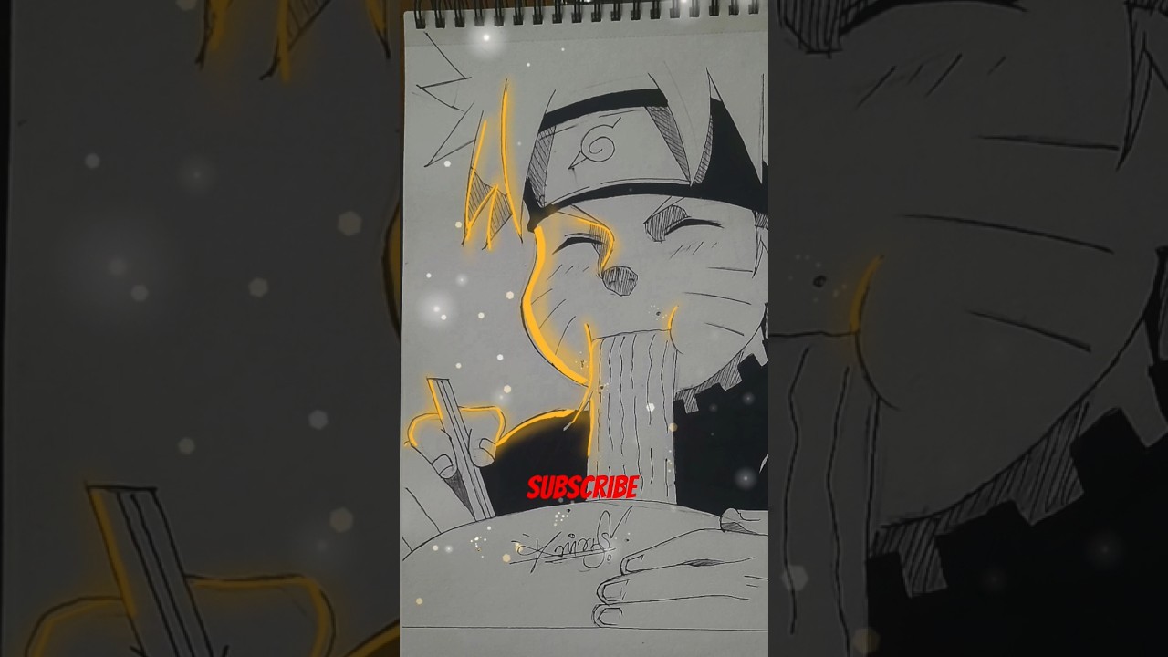 naruto sketch #drawing #drawingstyles #art #drawling #drawingtechniques #anime #sketchdrawing #short