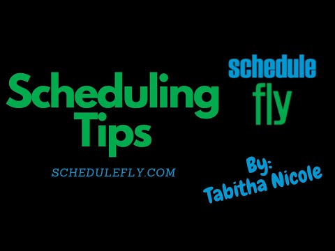 Schedulefly - How to Schedule Tutorial (watch Admin Features Tutorial First)