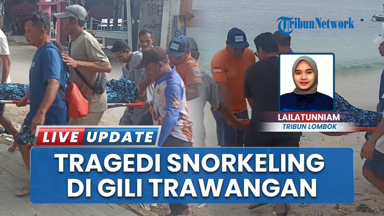 WNA asal Inggris Tewas Mengapung di Perairan Gili Trawangan Lombok Utara saat Bermain Snorkeling ...