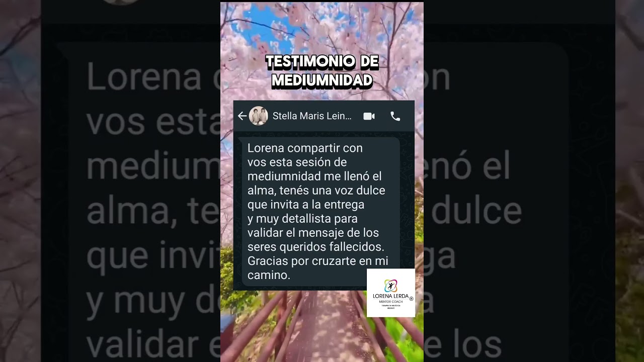 🦋 TESTIMONIO de MEDIUMNIDAD.↪️ Lee la descripción 🔴 SUSCRÍBETE
