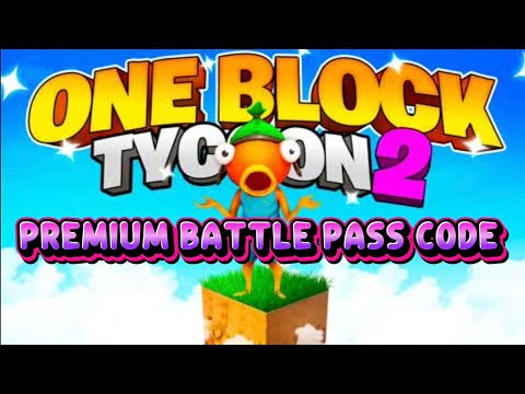 One block Tycoon 2 (Premium Battle Pass Code) oneblock 2 code #fortnite #gaming #codes #Walkthrough