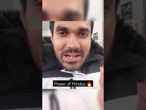 Garv se kaho hum HINDU hai | HINDU Vlogger Sher in USA | How USA treats Hindus #usanews #srk