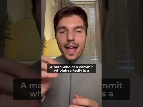 What a manβs level of commitment means.