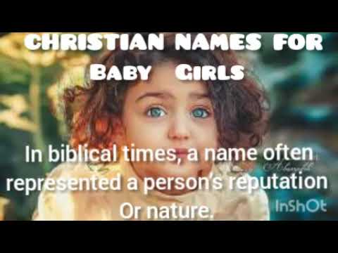 A-Z Christian Names for Baby Girls.