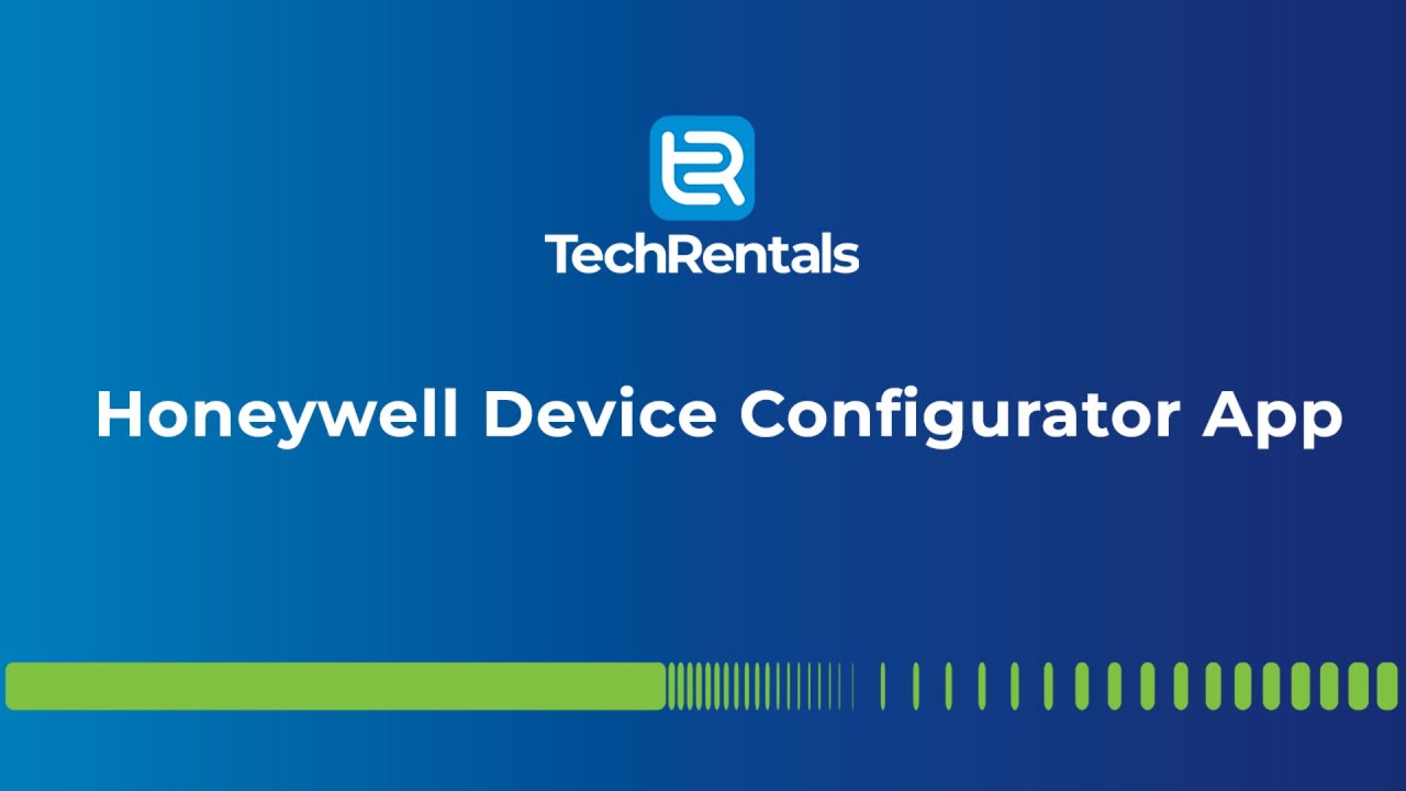 Honeywell Device Configurator App