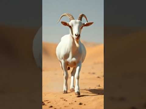 The White Goat and the Monkey | A Heartwarming Desert Journey