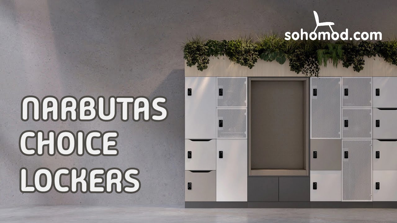 Narbutas Modular Locker Systems for Your Office