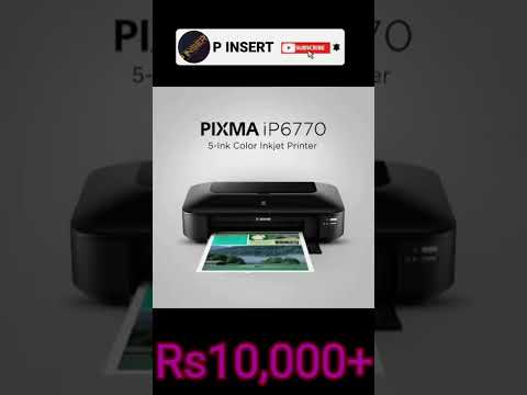 Canon Pixma iX6770 Single Function Inkjet Printer B #shorts#electronic gadgets#electronic
