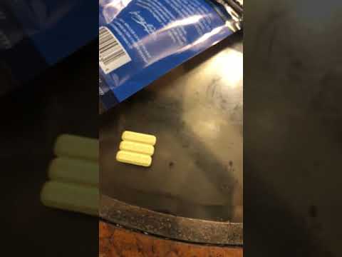 Real yellow Xanax bars (script)