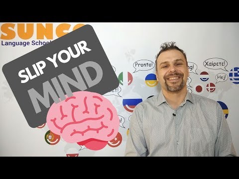 idioms 101 - slip your mind