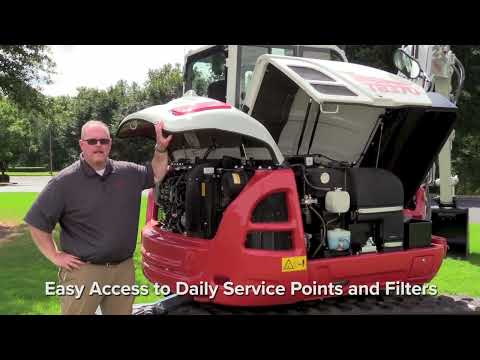 Toyota Takeuchi Compact Excavator TB370 Walkaround