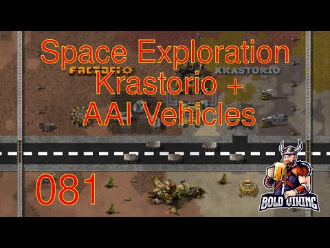 Space Exploration + Krastorio + AAI Vehicles - 081 - Finalizing the Nuclear Power Buffer Plant!