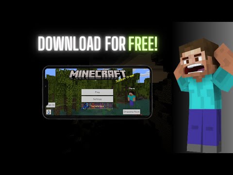 How to download Minecraft for FREE! - REAL!!! ios - android #minecraft