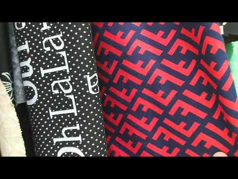 Brand Name Fabrics Fendi Supplier in China Designer Fabrics Gucci for Designer Clothes Chrome Hearts