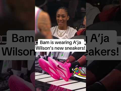 Miami Heat center wore girlfriend Aja Wilson’s new sneaker in a game!