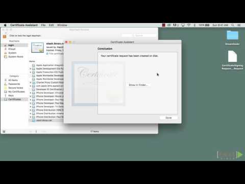 Learn Advanced Swift 2 Application Development Creating a Distribution Certificate | packtpub ...