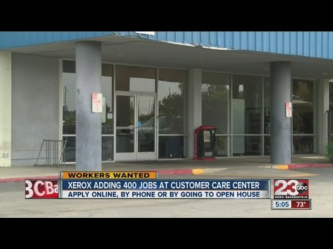 Xerox adding 400 jobs at customer care center