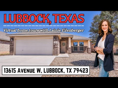 Modern 3-Bed, 2-Bath Home in Lubbock-Cooper ISD | 13615 Avenue W | Lainie Eilenberger Realtor