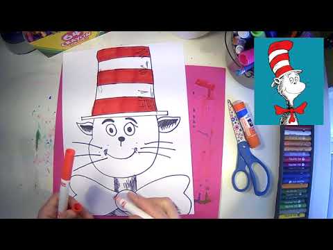 Cat in the Hat: Drawing Lesson