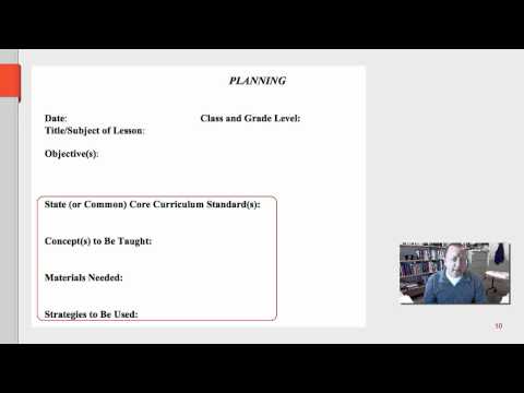 English 377: The Lesson Plan Template